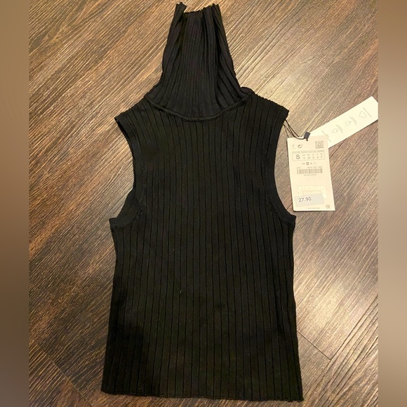 Zara | Tops | Zara Ribbed Top | Poshmark